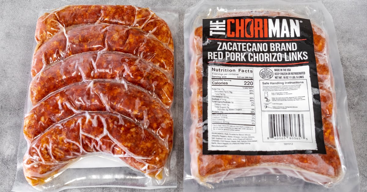 Zacatecano Red Chorizo - The Chori-Man - Mexican Restaurant in San ...