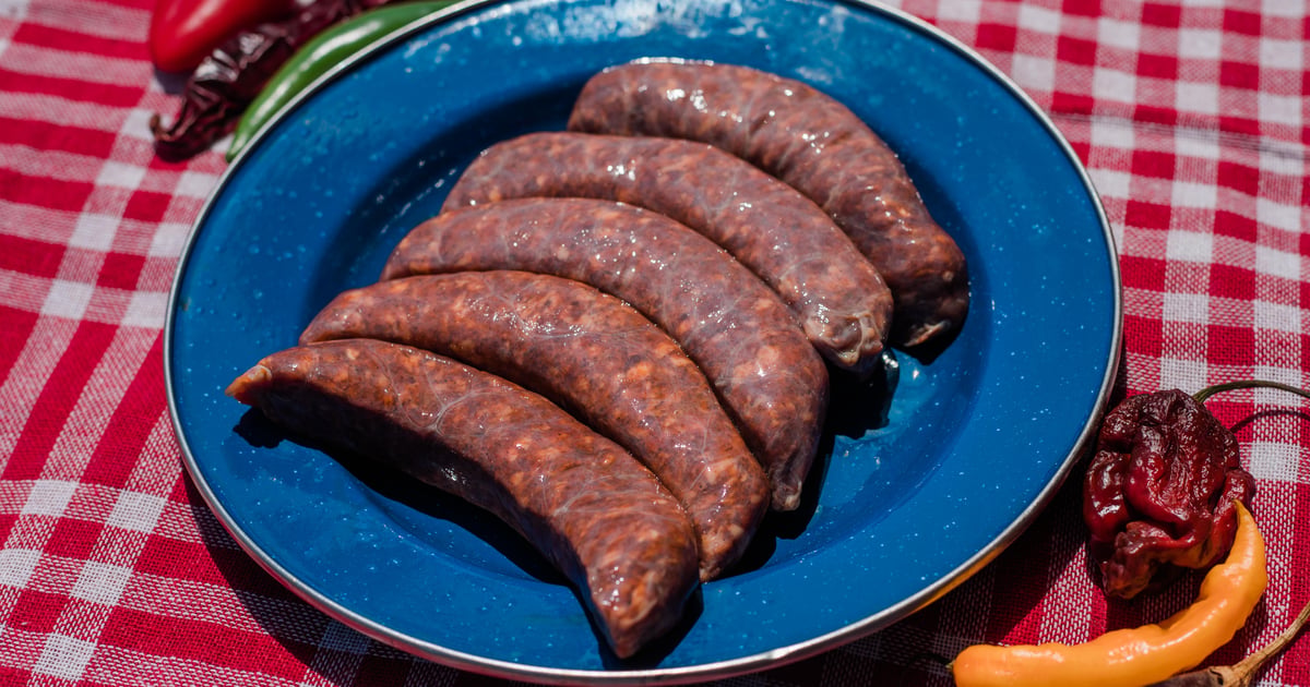 Zacatecano Red Chorizo - Menu - The Chori-Man - Mexican Restaurant in ...