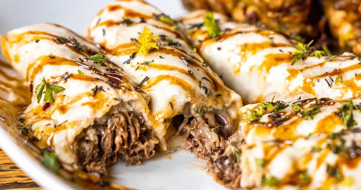 Short Rib Enchiladas - Lunch | Dinner - Dusty Boot Roadhouse - Steak ...