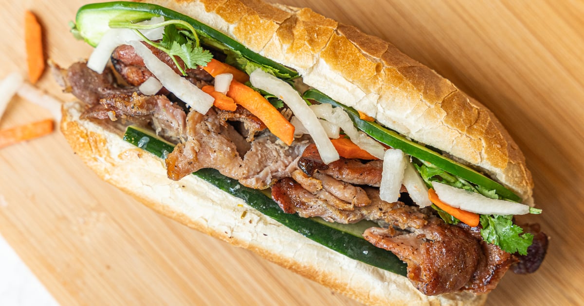 S2 Honey Glazed Pork - Oh Mai Sandwich Kitchen - Pho | Bahn Mi | Noodle ...