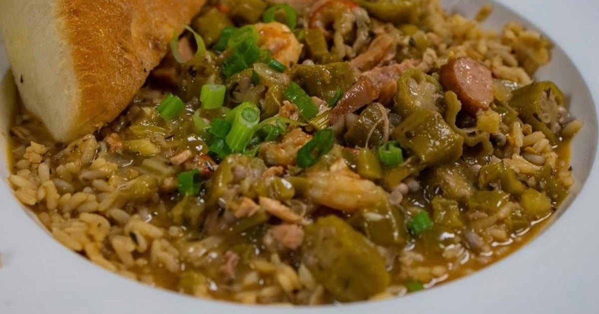 Chef Clay's Famous Gumbo - Lou Lou Food & Drink
