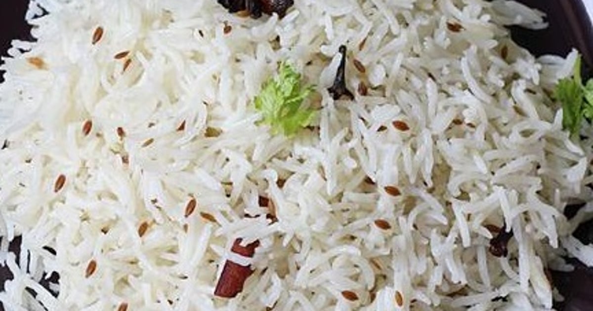 Jeera rice - Catering Menu - Shree Vimal's - Indian Restaurant in ...