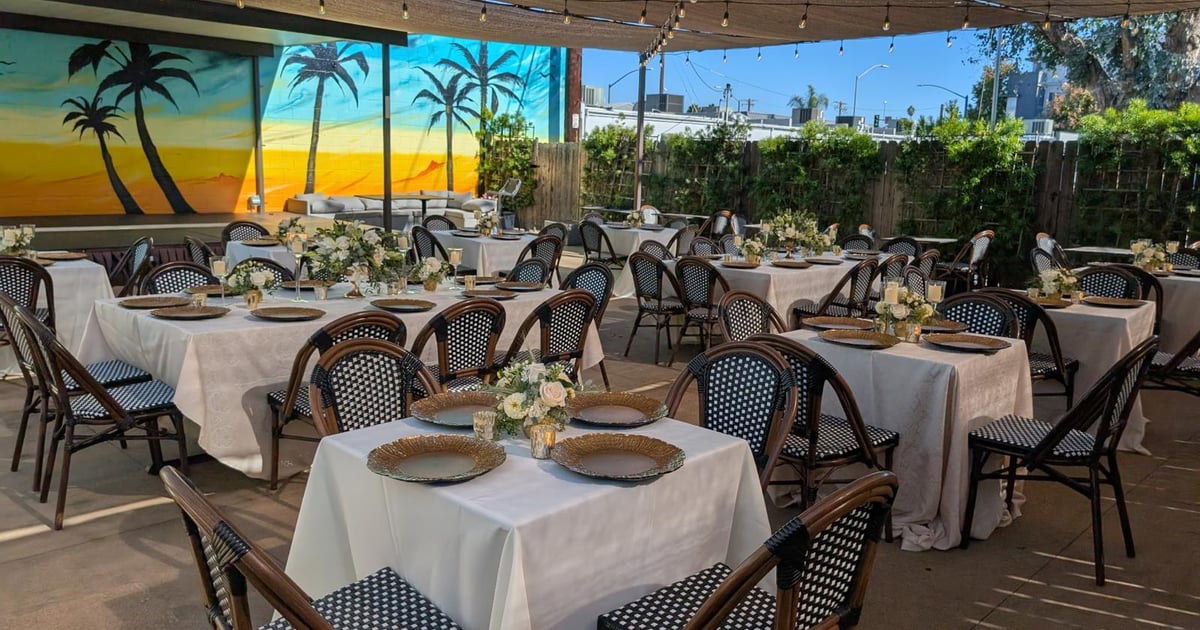 Sunset Venue at Bellamy's - Bellamy's Restaurant: Escondido's Hidden Gem
