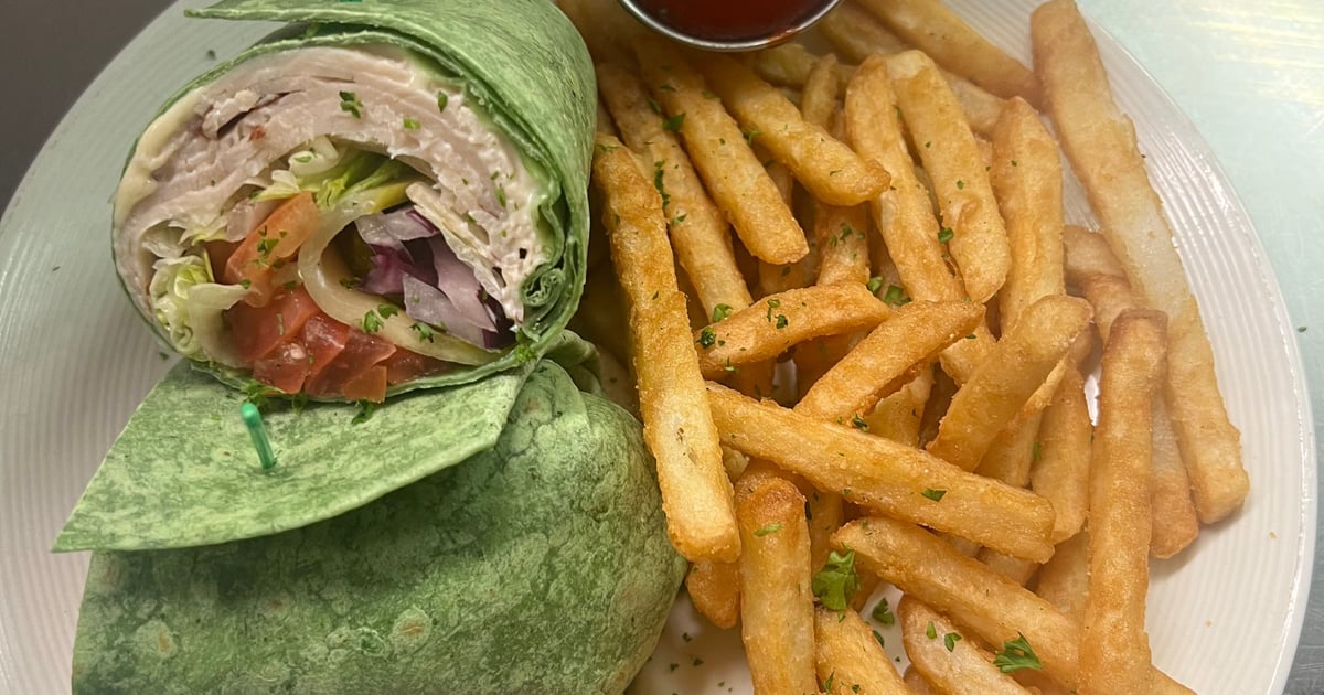 Turkey Breast Wrap - Deck - Sea Ketch Restaurant - American Restaurant ...