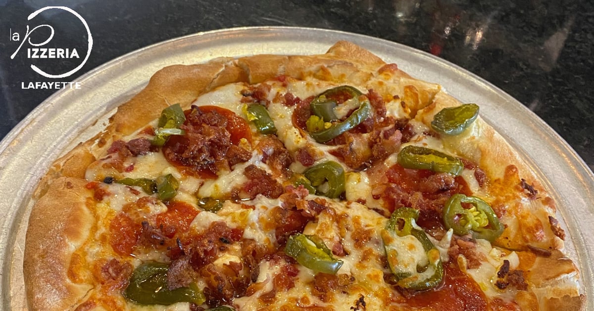 The Acadian - Specialty Crust - Regular Menu - La Pizzeria Lafayette - Italian Restaurant in ...