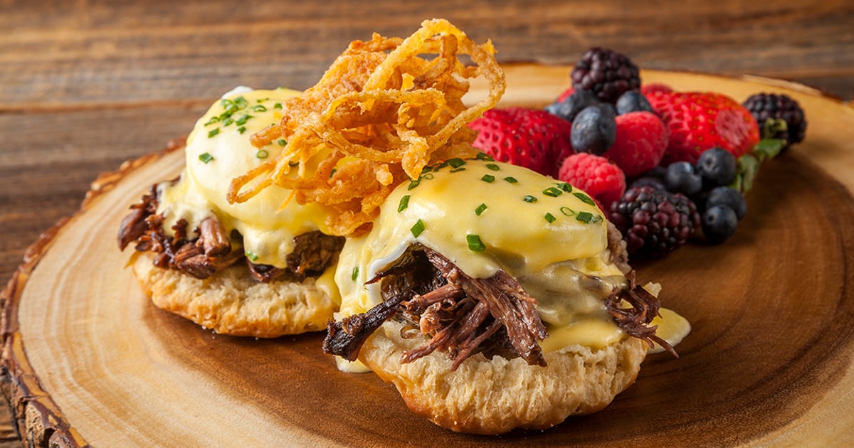 Short Rib Benedict - Reunion Kitchen + Drink