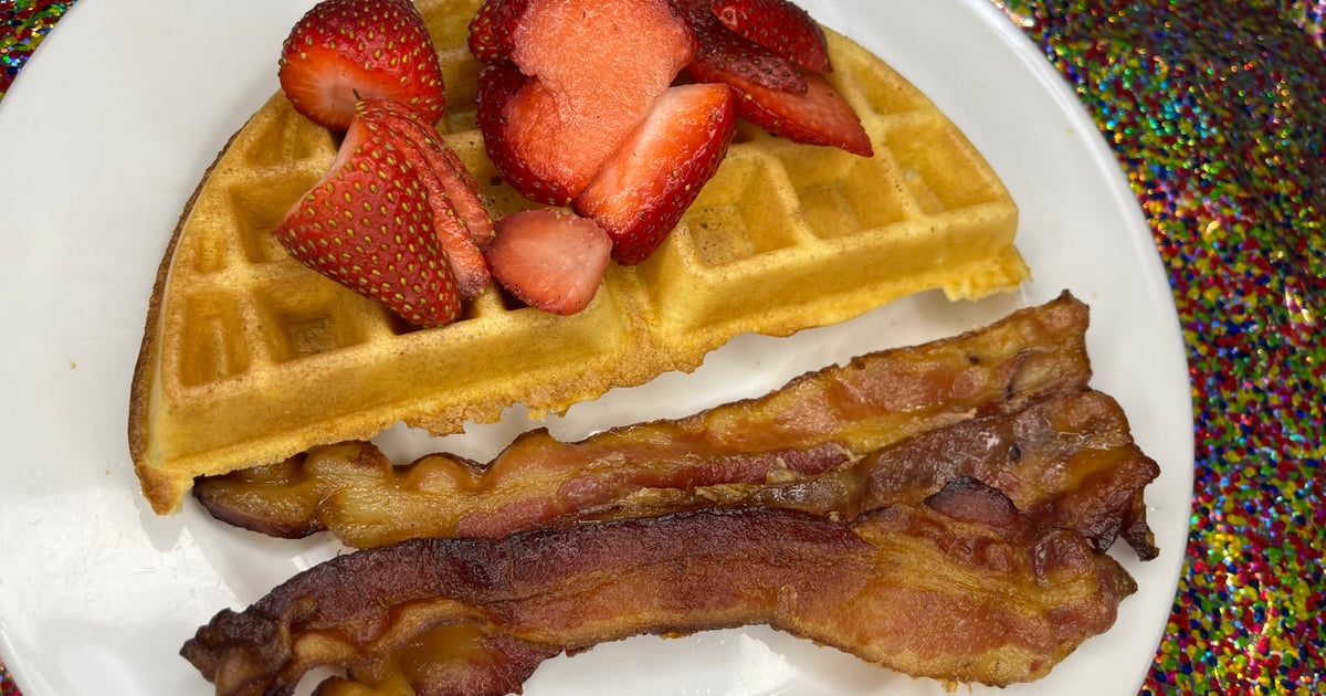 Half Belgian Waffle - Partners Restaurant - American Restaurant in ...