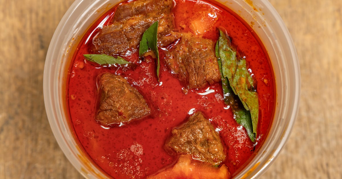 PANANG CURRY BEEF - Tyde Tate Kitchen - Thai Restaurant in GA