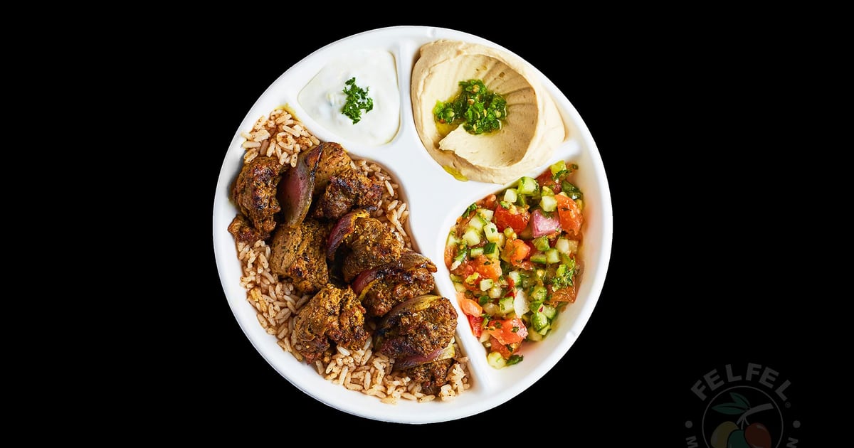 Chicken Kebabs - Felfel Mediterranean