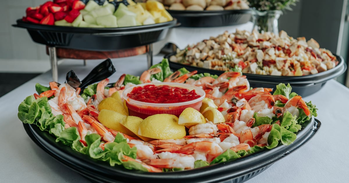 Shrimp Platter - Hug-Hes American Kitchen and Catering