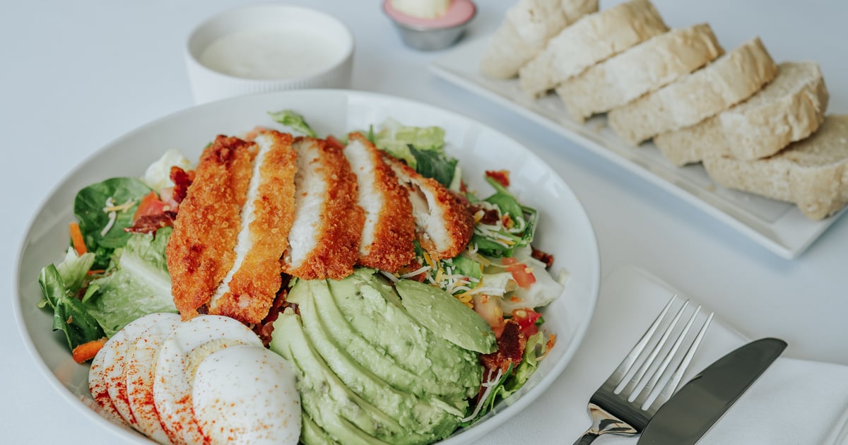 Crispy Chicken & Avocado - Hug-Hes American Kitchen and Catering