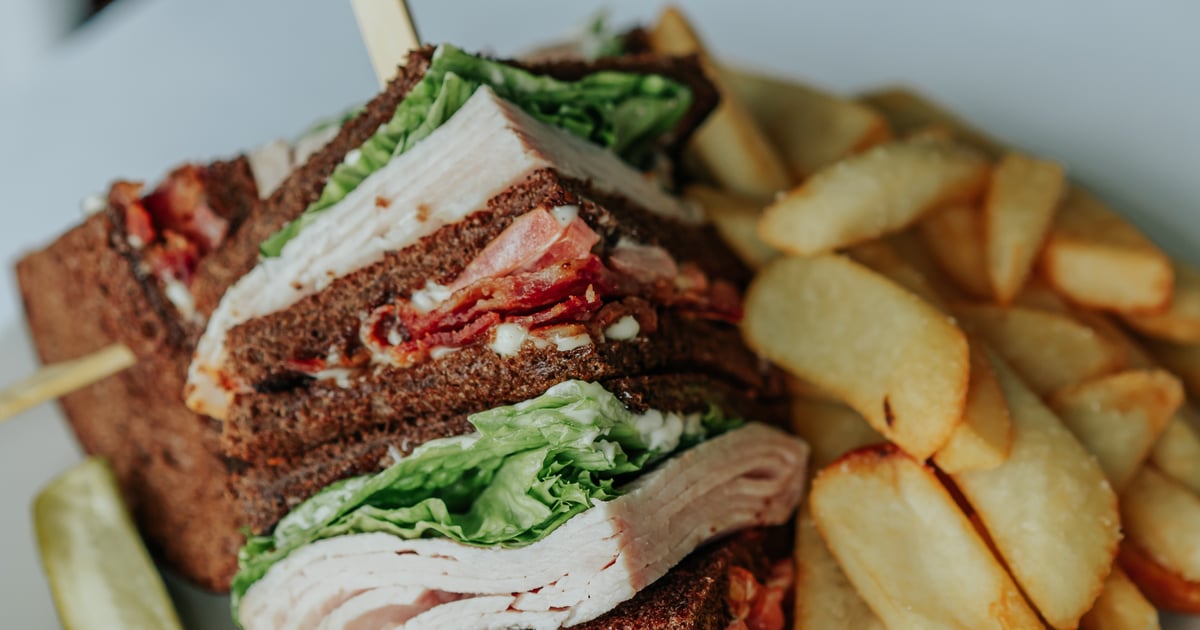 Turkey Club Sandwich - Main Menu - Hug-Hes Restaurant and Catering