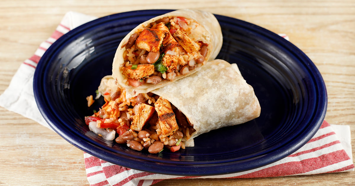 Burritos De Pollo Tinga De Pollo Burrito Delivery In NYC | Flacoz