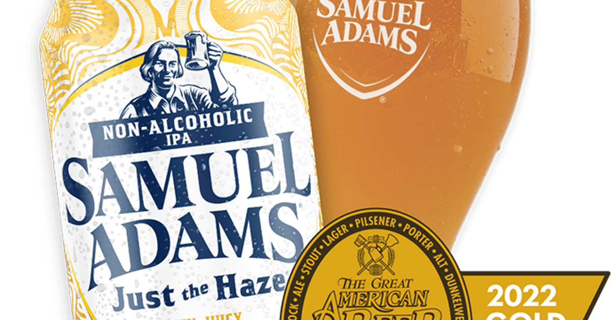 Samual Adams "Just the Haze" - ONTARIO-Heroes - American Restaurant in CA