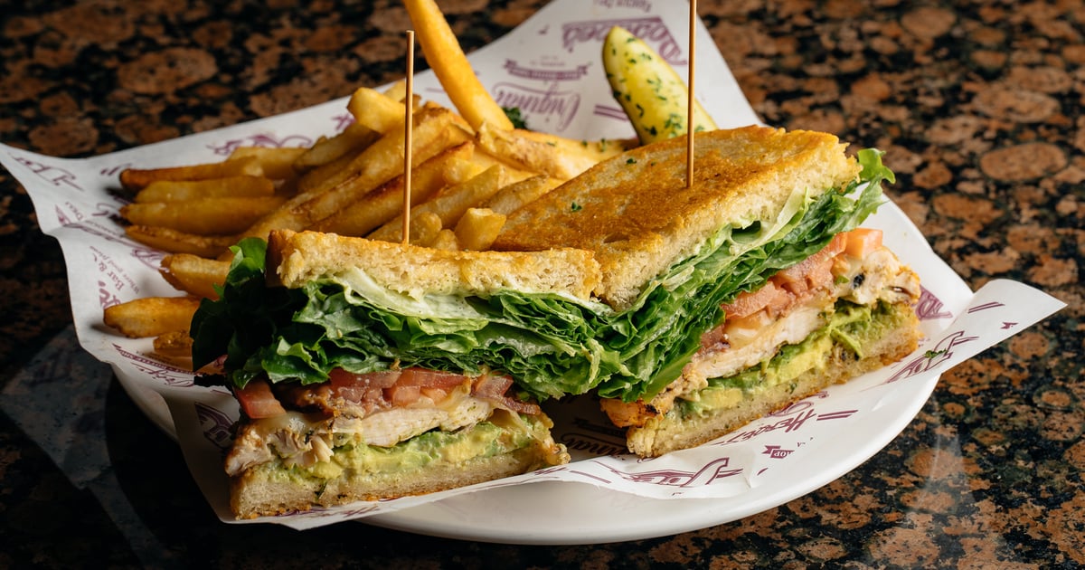 California Chicken Club - Heroes Favorites - Heroes Restaurant and ...