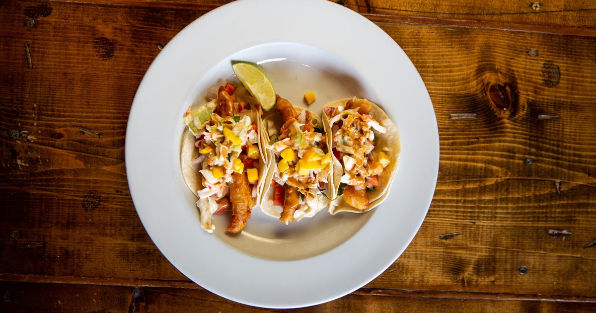 Baja Fish Tacos - Menu - La Fiesta Grill and Cantina - Mexican ...