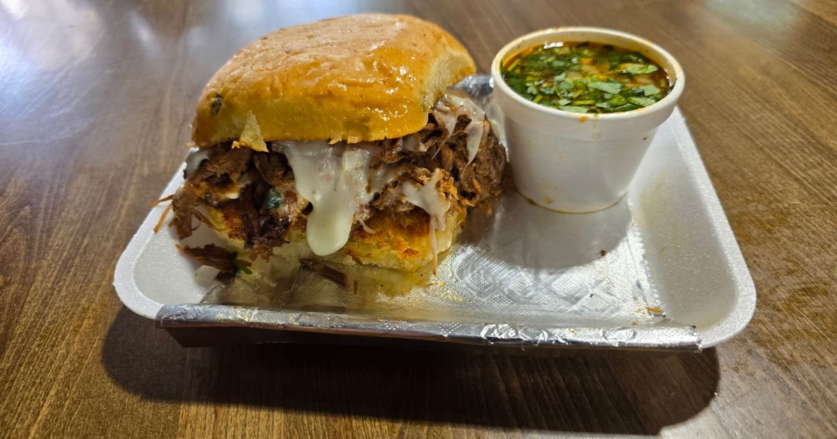 Birria Burger - Mikey V's Tacos