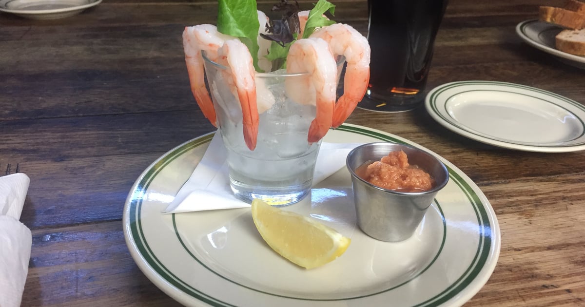 Prawns & Cocktail Sauce - Regular Menu - Nine Irish Brothers ...