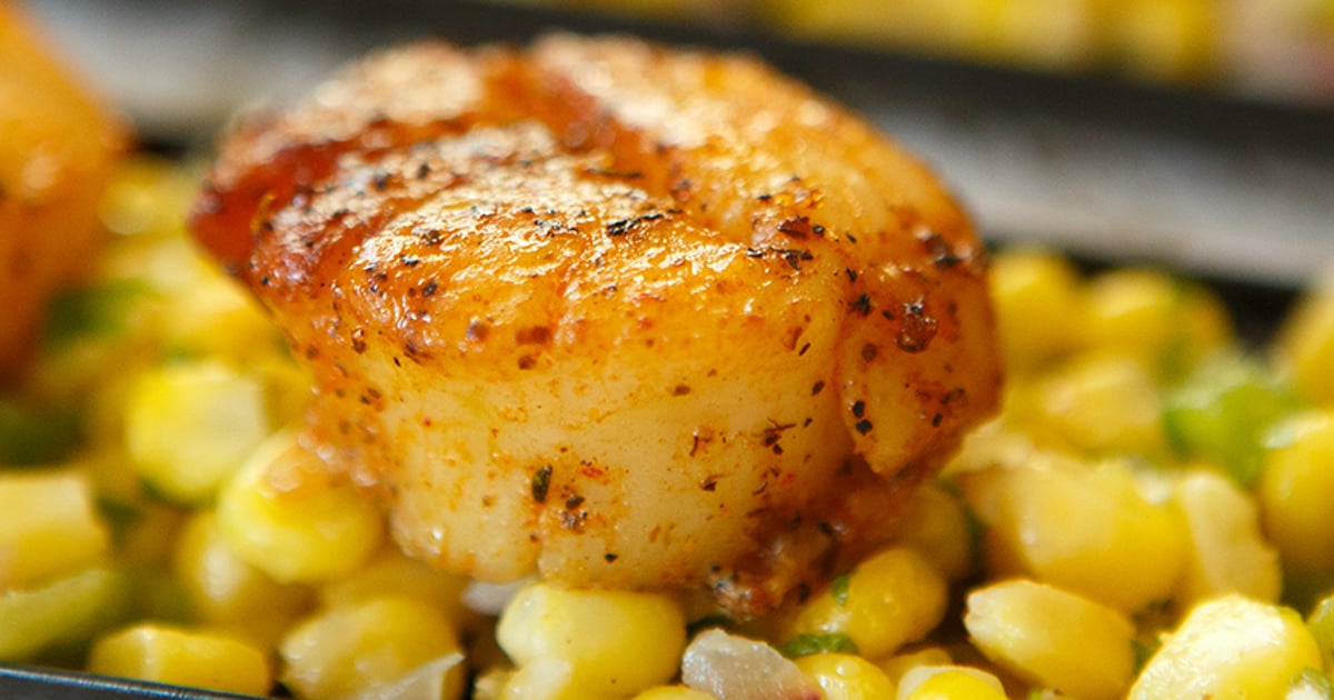 Mediterranean Scallops Over Angel Hair - Catering Menu - Broadneck ...