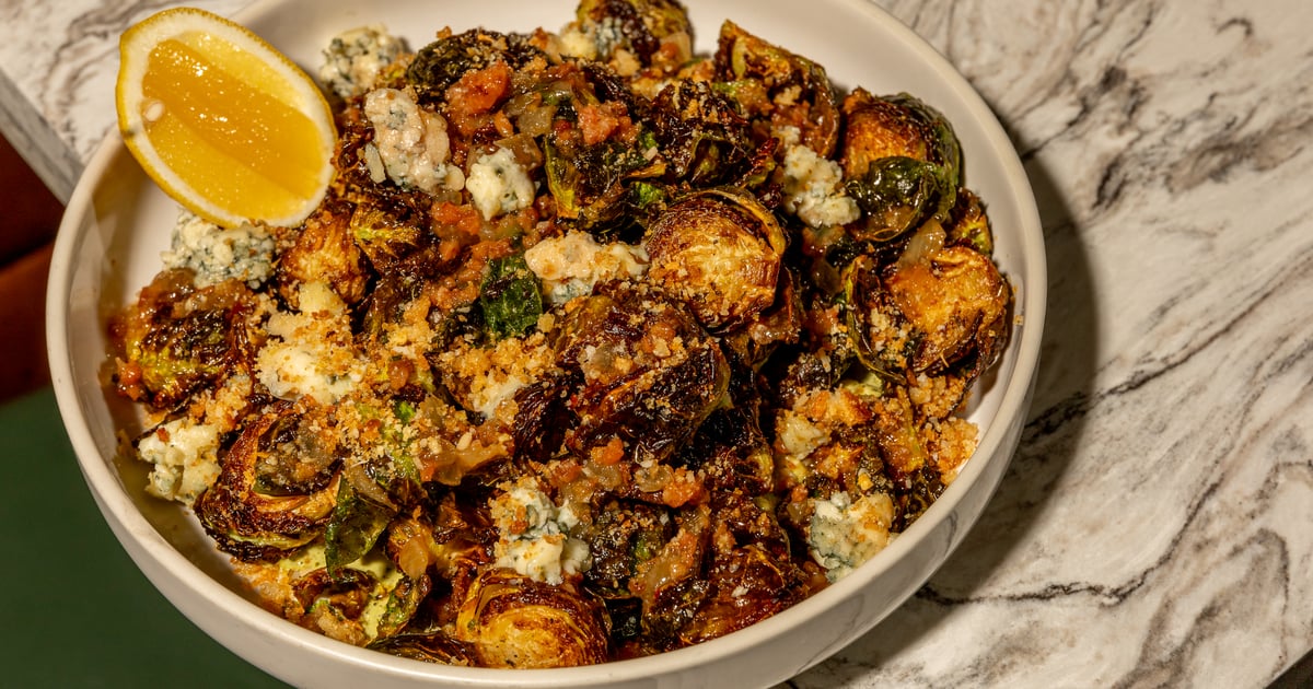 Crispy Brussels Sprouts - DINNER - Beauty & the Butcher | Contemporary ...