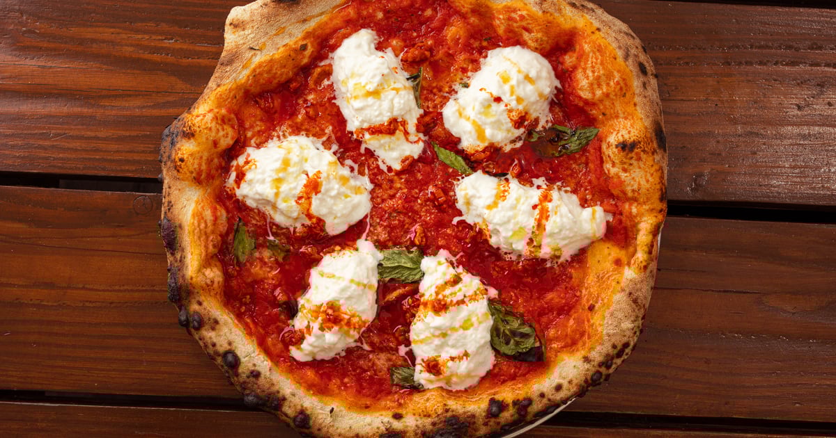 Hot Burrata - Menu - La Crosta Wood Fired Pizza