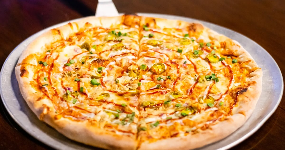 16" Hot Honey Pepperoni - Food - Home Team Pub Liverpool's Sports Bar