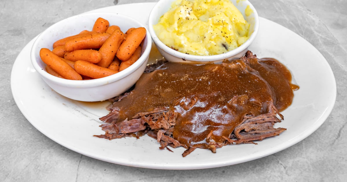 Pot Roast Dinner - Food - Home Team Pub Liverpool's Sports Bar
