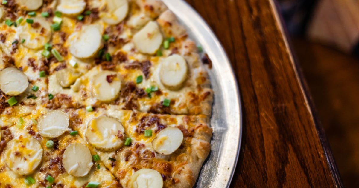 16" Salt Potato Pizza - Home Team Pub Liverpool's Sports Bar