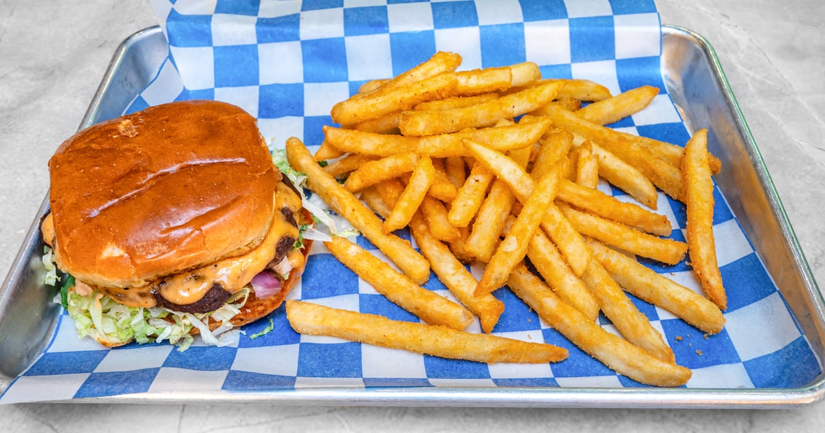 THE PUB BURGER - Home Team Pub Liverpool's Sports Bar