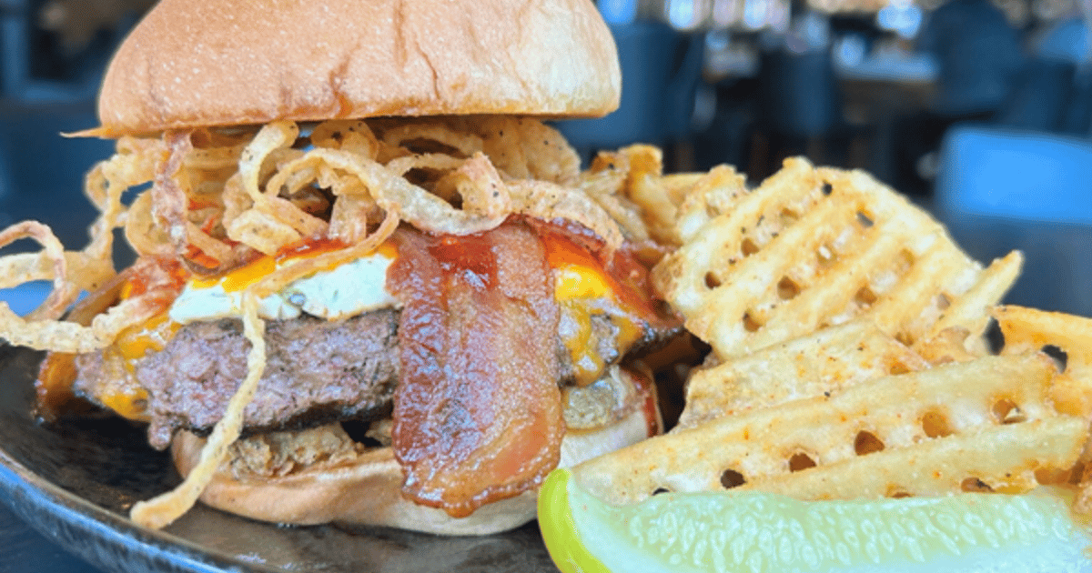 Raspberry Jalapeño Popper Burger* - All Day Menu - Blarney Stone Irish ...