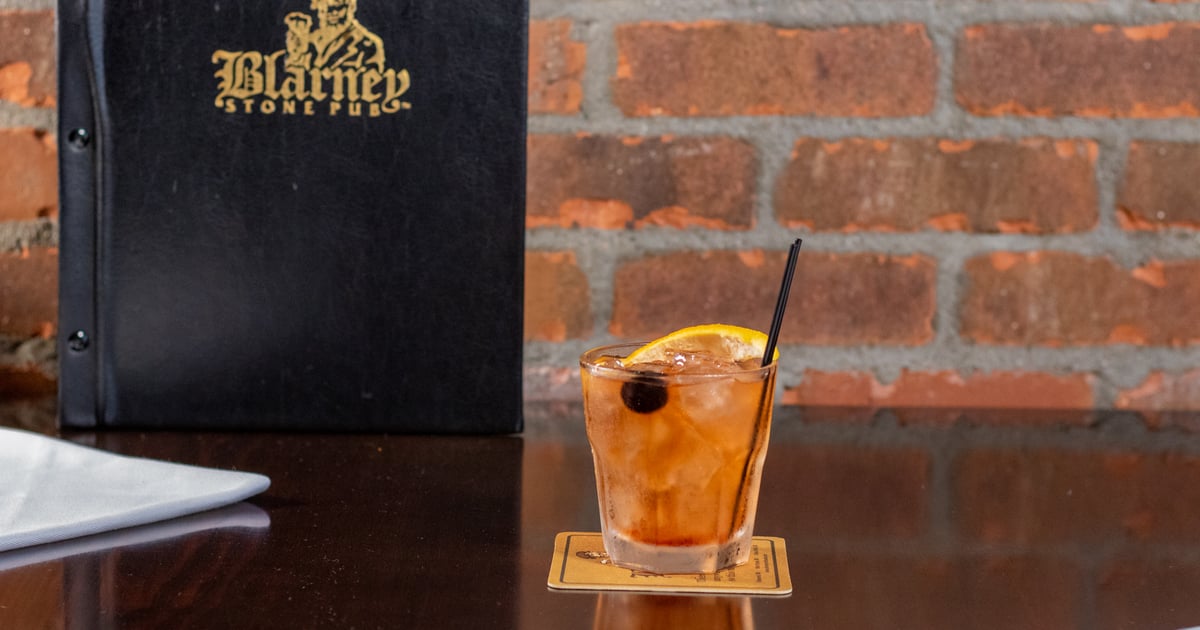 Irish O'Fashioned - Cocktails & Liquor - Blarney Stone Irish Pub Bismarck