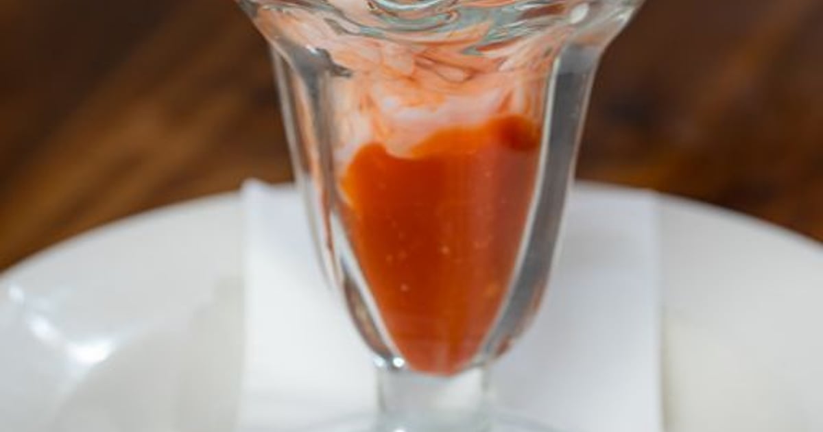 Bay Shrimp Cocktail - Menu - Fin's Seafood Bar & Grill in Grover Beach, CA