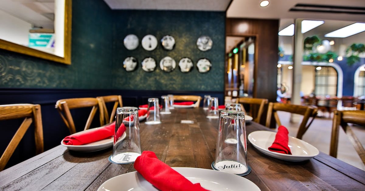 Plan Your Next Private Event at Juliet Italian Kitchen - Juliet ...