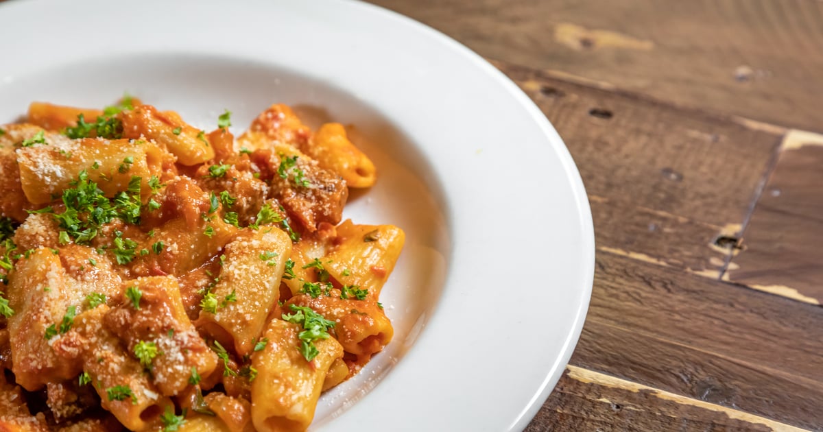 Spicy Rigatoni alla Vodka - Little Juliet on Burnet Ordering - Juliet ...