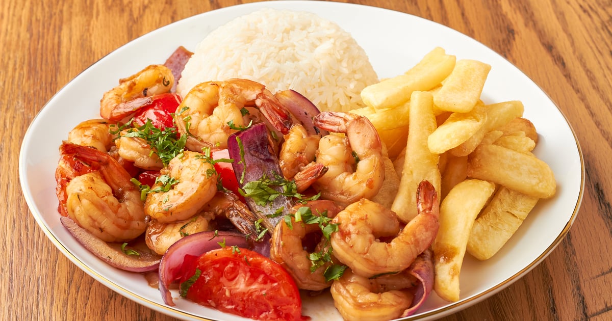 Camaron Saltado - Pollo Cabana