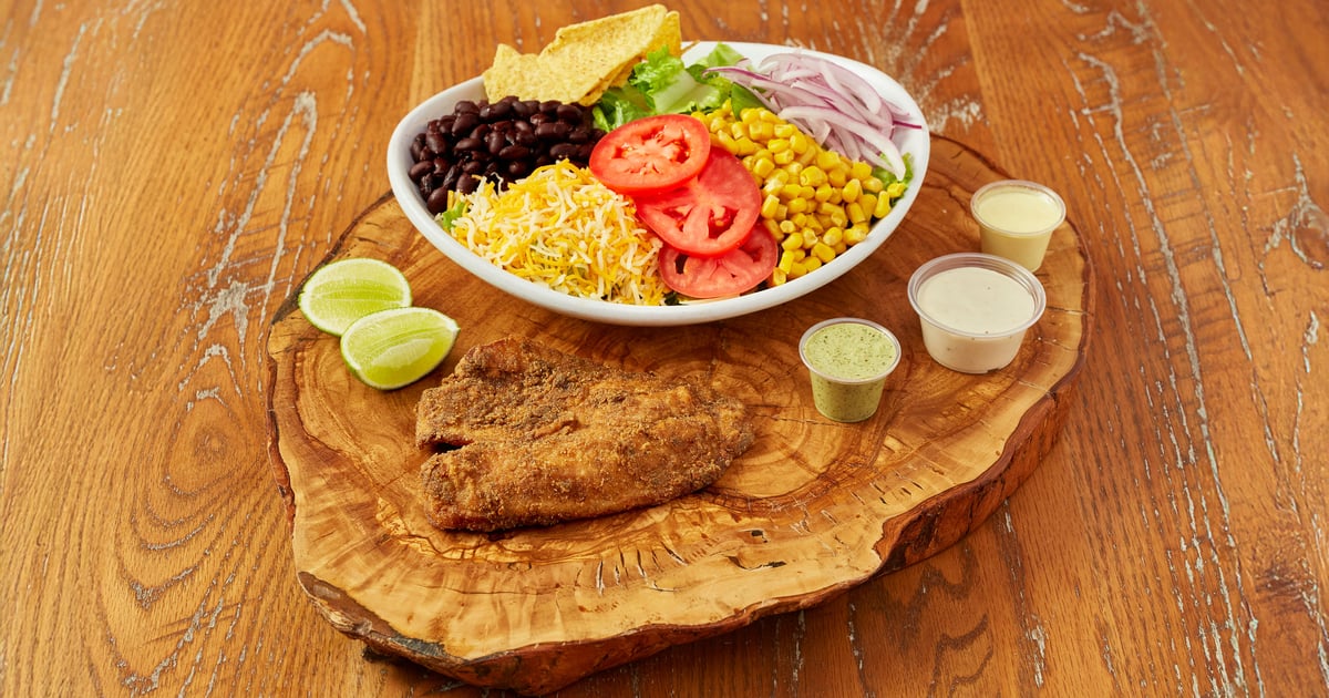 Cabana Tilapia Ranchero Salad - Pollo Cabana