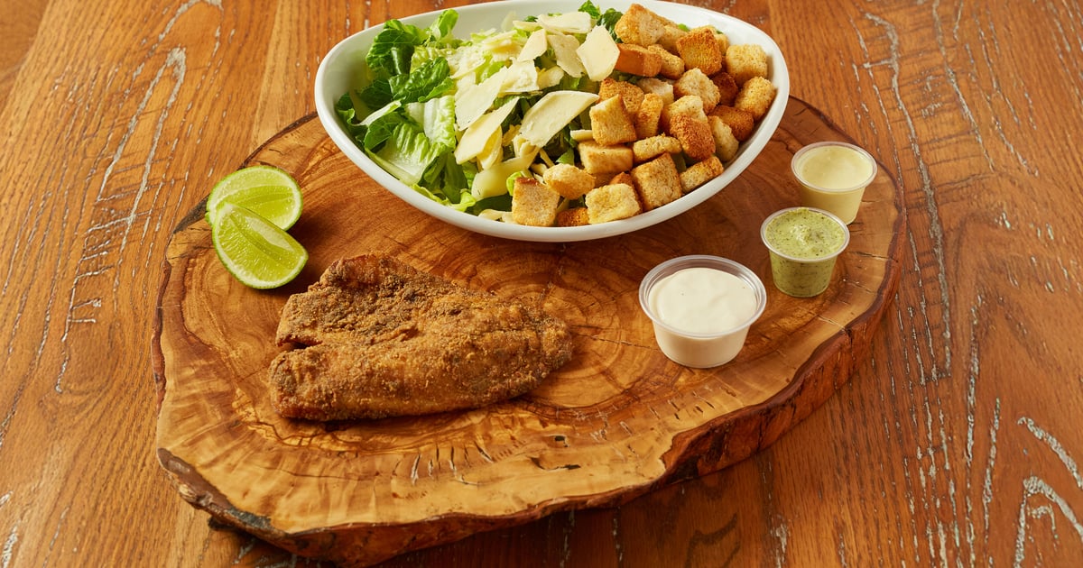 Tilapia Caesar salad - Sides - Pollo Cabana