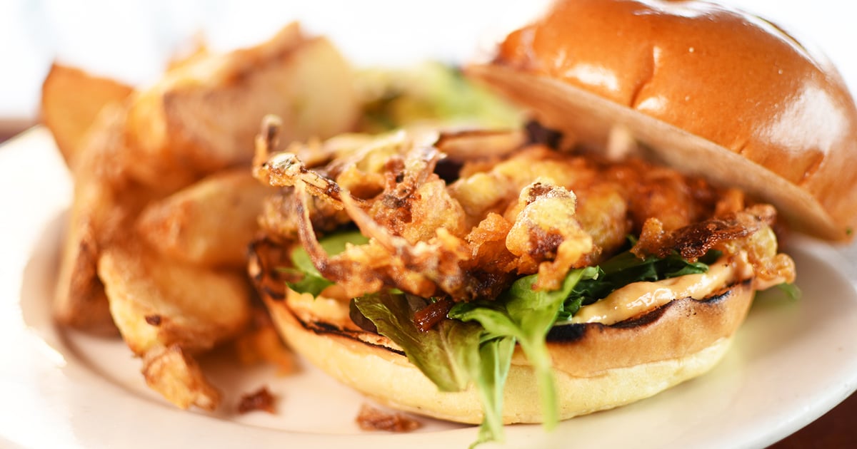 Soft Shell Crab Sandwich - Fisherman's Restaurant and Bar San Clemente ...