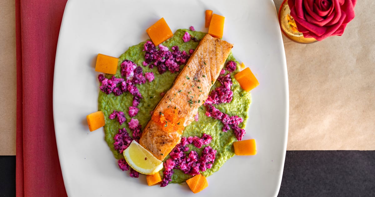 Salmon - Dinner Menu - Wild Rose Restaurant