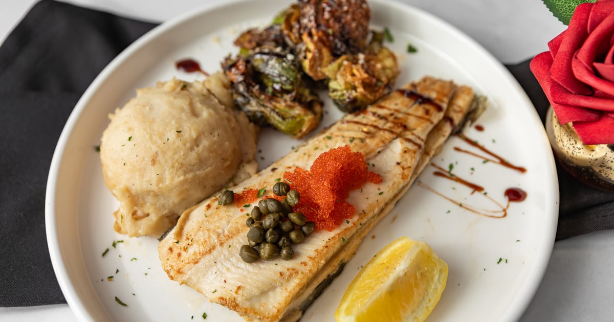 Rainbow Trout - Dinner Menu - Wild Rose Restaurant