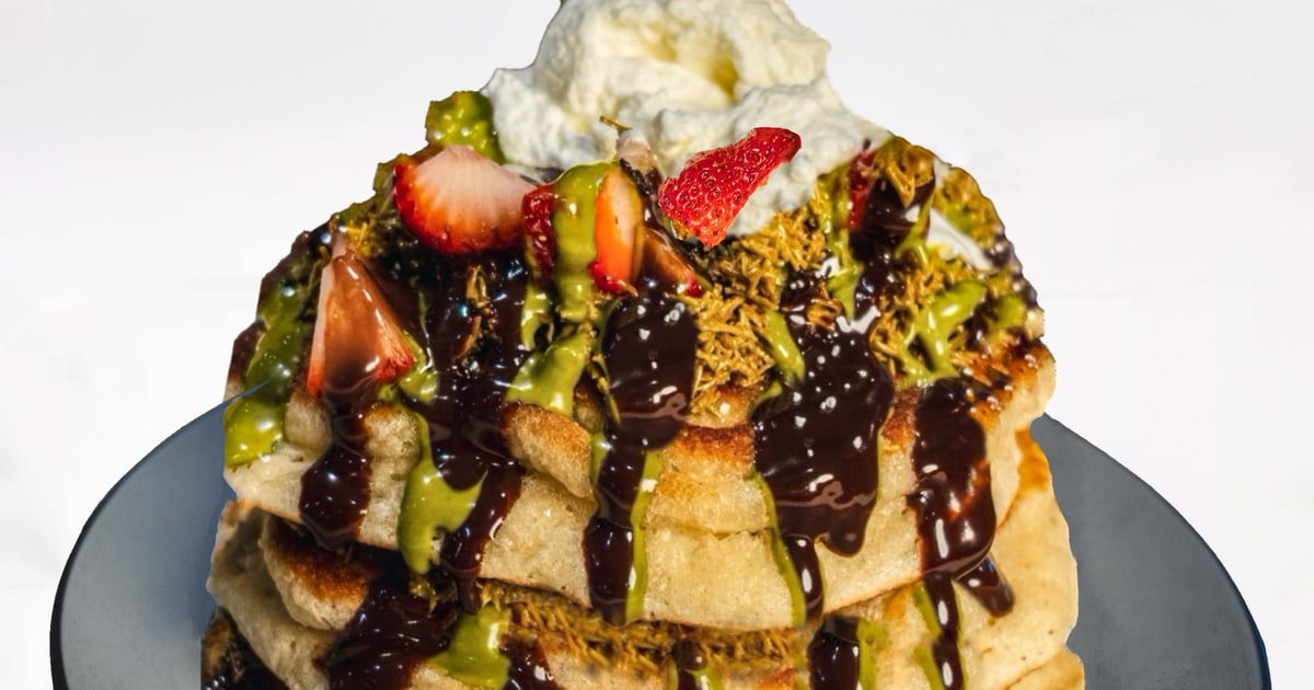 Dubai Chocolate Pancake - Early Bird Cafe- Breakfast, brunch and lunch ...