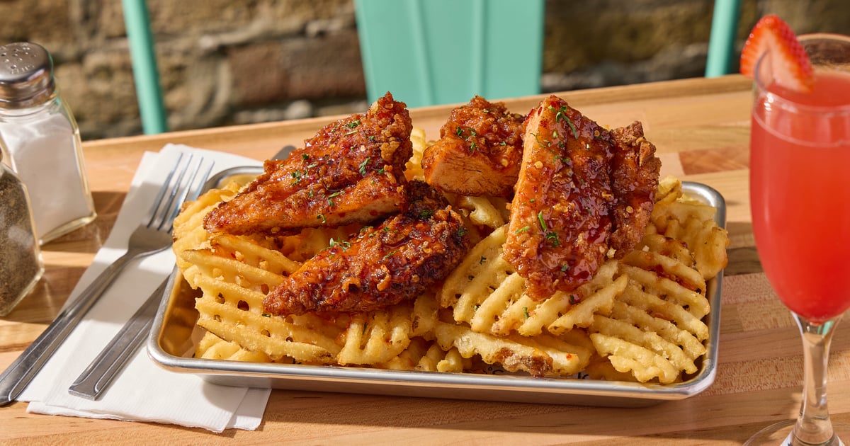 Chicken & Waffle Fries - JoJo's Shake BAR