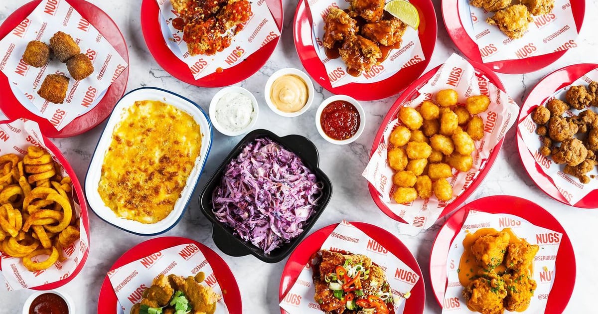 Menu - NUGS - The UK's first ever Nugget shop!