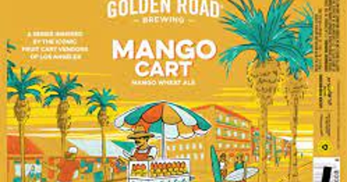 Golden Road Mango Cart - Heroes Restaurant & Brewhouse-Eastvale