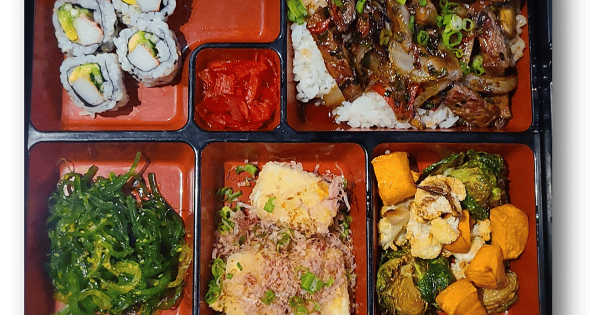Yakiniku Beef Bento - Soma Sushi - Japanese Restaurant in Houston, TX