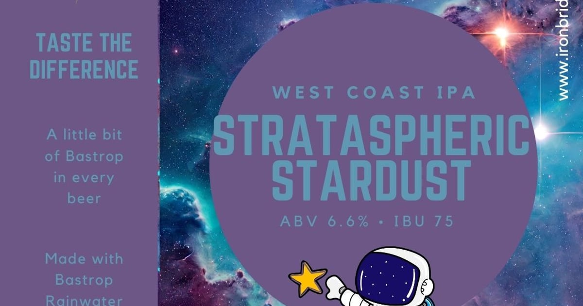 Strataspheric Stardust IPA 6.6% | 75 IBU - Neighbor's Kitchen & Yard