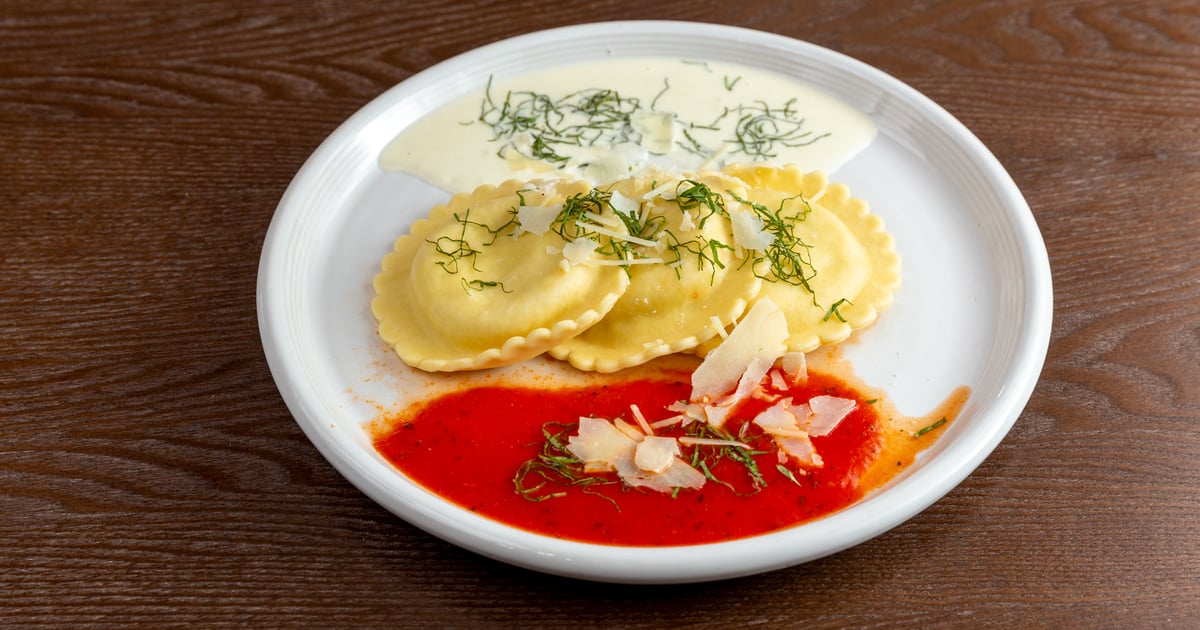 Kid's Cheese Ravioli - Children's Menu - Riga-Tony's