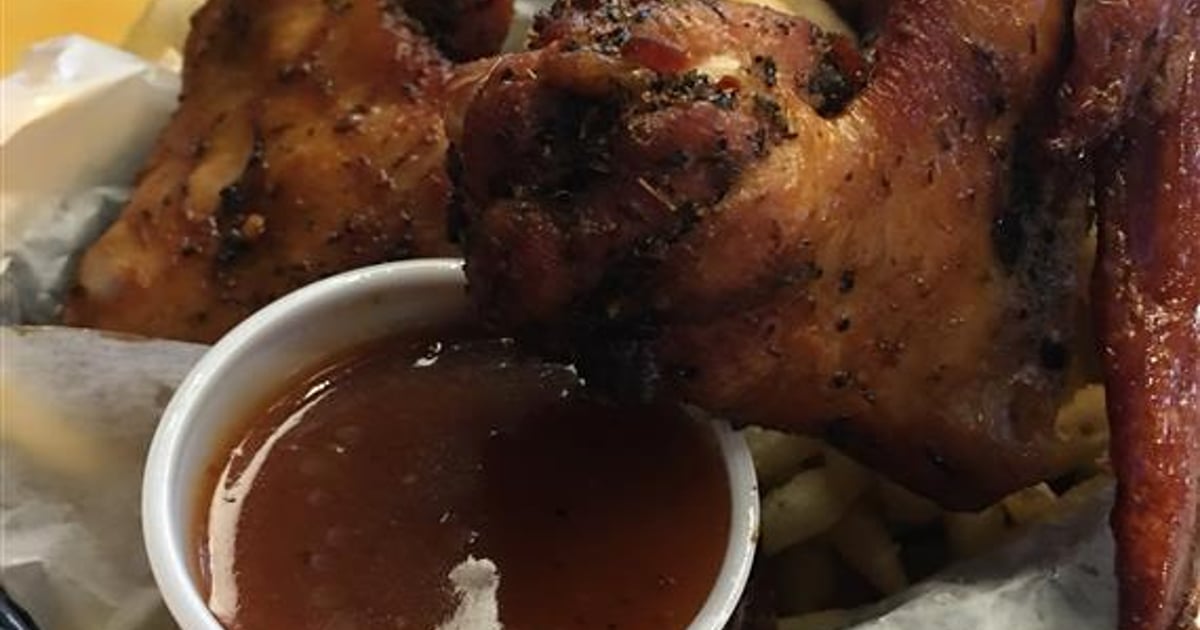 One Smoked Whole Chicken Wing - Thumbs Up Diner - Restaurant in GA