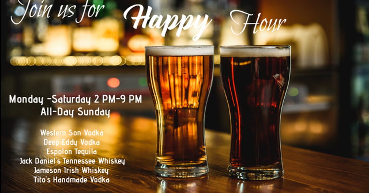 Specials - Baker St Pub & Grill