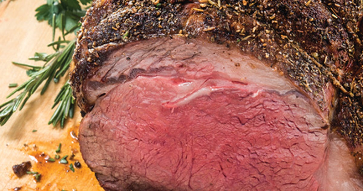 Roasted Prime Rib of Beef - Sharko's Catering